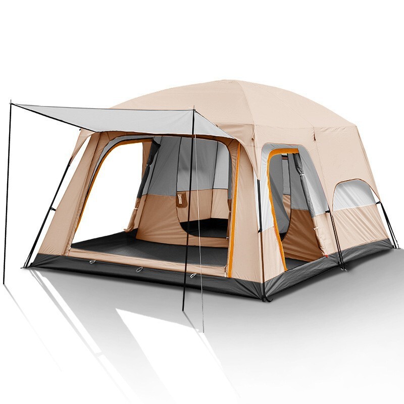Outdoor Double Layers Large Space 3 Seasons Waterproof Camping Two ...