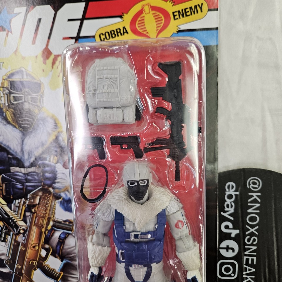 G.I. GI Joe Snow Serpent Classified Series Retro Carded 6-Inch Figure ...