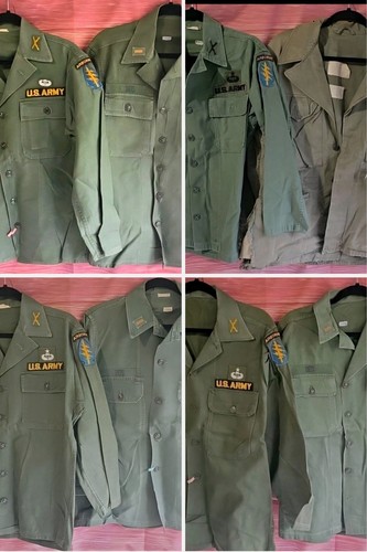 (Lot of 8) 11th SFG Named Patched Special Forces Vietnam War Era ...