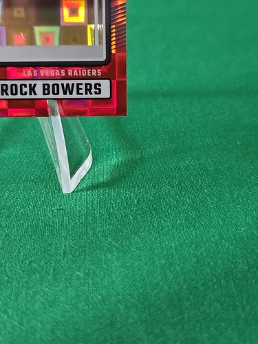 2024 Donruss Football - Brock Bowers - Red Pandora Optic Preview Prizm ...