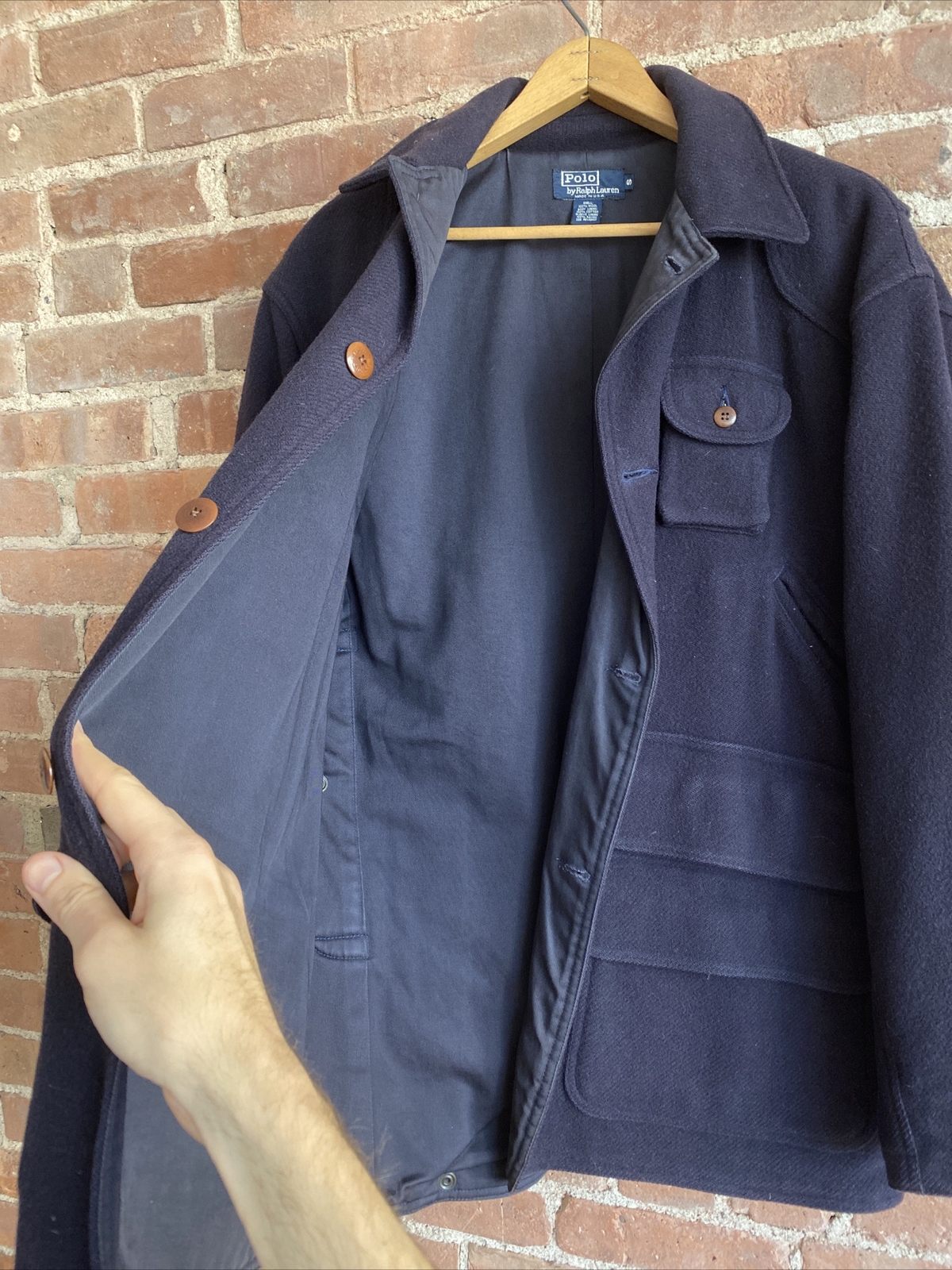 Vintage Polo Ralph Lauren Mens Country Jacket, Sz Sma… - Gem