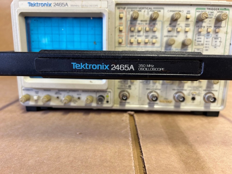 Tektronix 2465A Four Channel 350 MHz Analog Oscilloscope | eBay