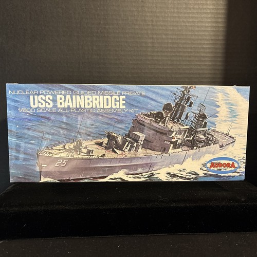 AURORA USS BAINBRIDGE MODEL KIT-NIB-1/600 SCALE | eBay