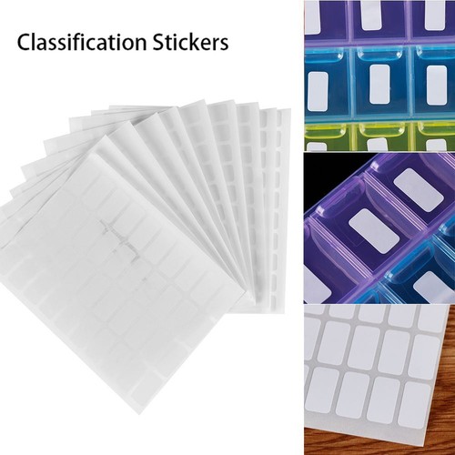 Adhesive Classification Sticky Blank Tags Stickers Package Label ...