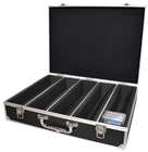 100 Graded Certified NGC/PCGS Coin Slab Aluminum Briefcase Storage ...