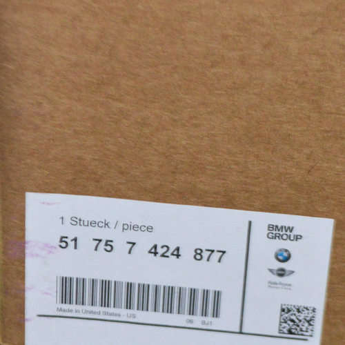 NEW BMW X5 G05 FRONT LEFT WHEEL HOUSING LOWER COVER 51757424877 ...
