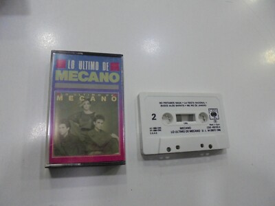 Mecano Cassette Spanish Lo Ultimo 1986 | eBay
