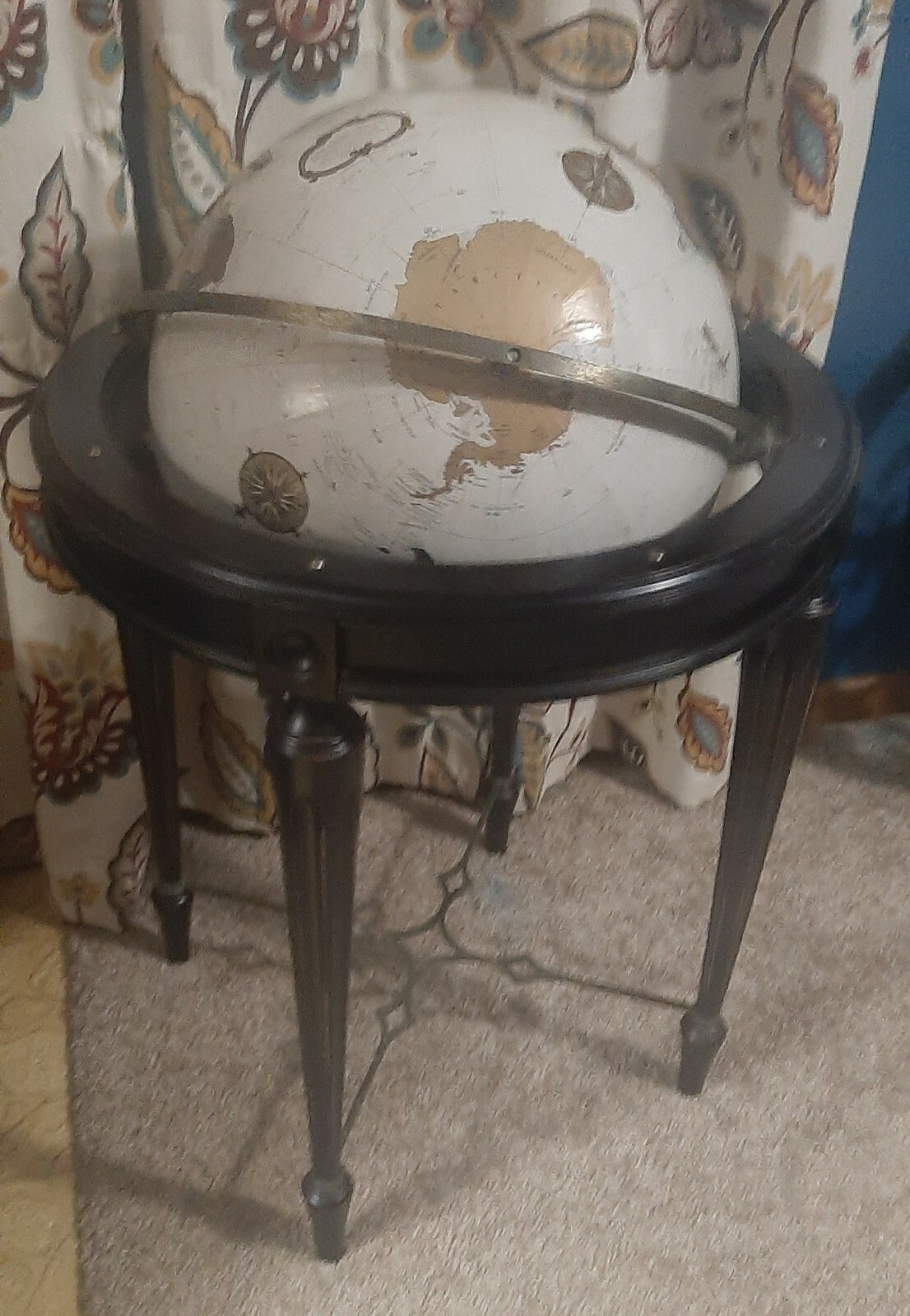 Vintage 16" Replogle Globe Bombay Platinum Classic from 1971 | eBay