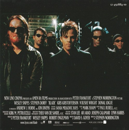 Various - Blade (Music From And Inspired By The Motion Picture) (CD ...