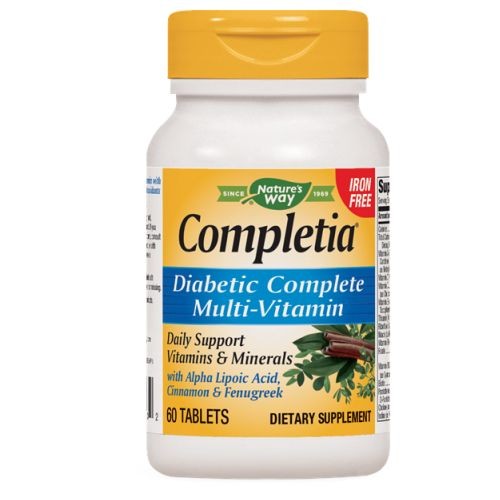 Completia Diabetic 60 Tabs by Nature's Way | eBay