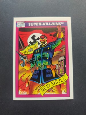 1990 Impel Marvel Universe Card #81 Red Skull | eBay