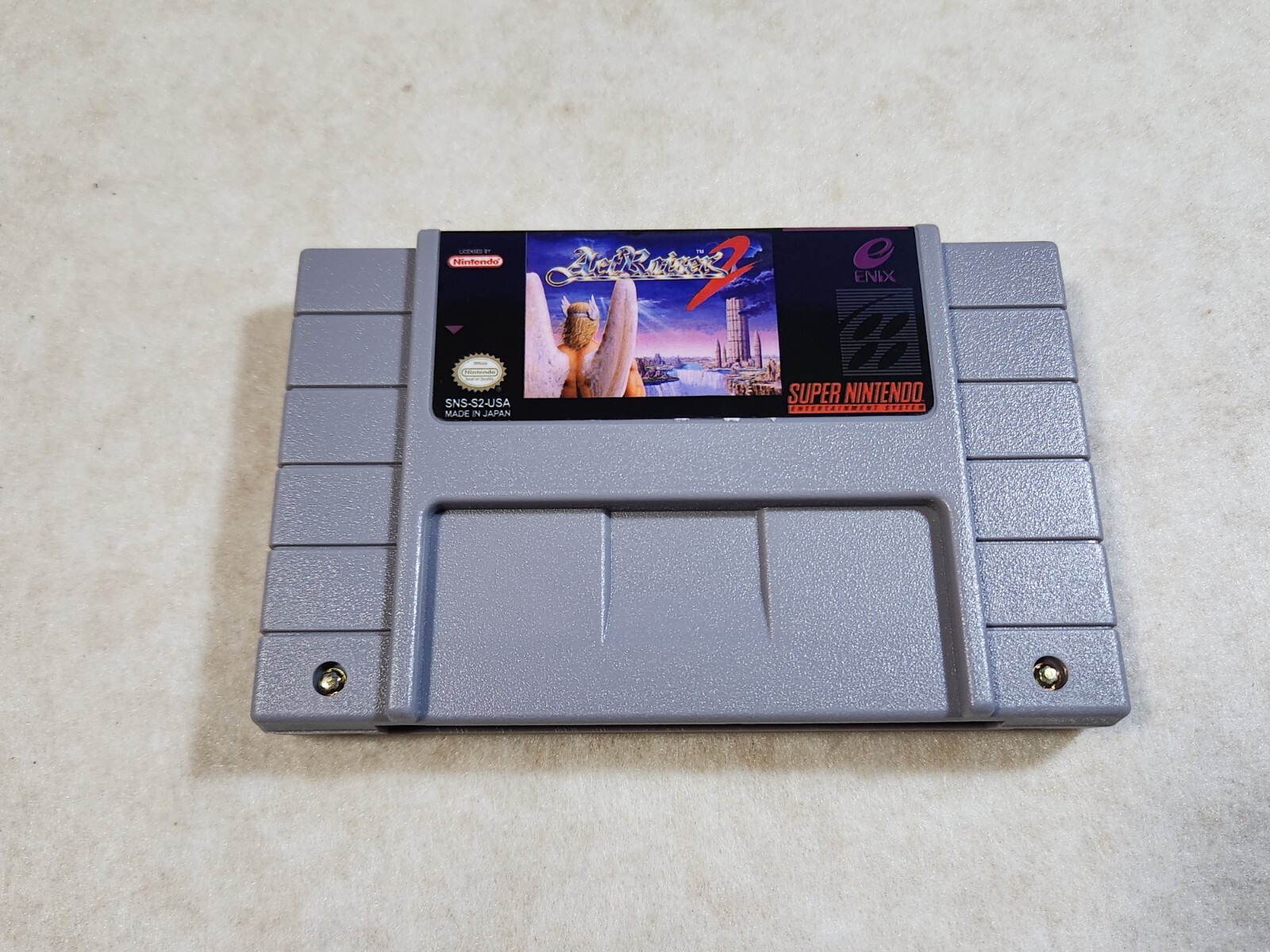 ActRaiser 2 SNES (Super Nintendo) Game only -tested | eBay