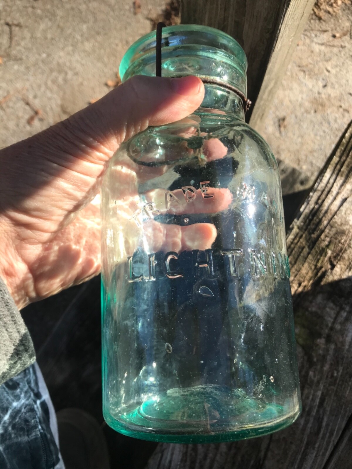 RARE LIGHTNING APPLE AQUA GREEN UNUSUAL MISPRINT EMBOSSING EARLY FRUIT ...