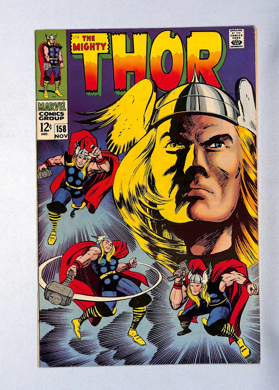 (5418) THOR (1966) #158 grade 8 Origin of Dr. Blake (thor) Nov 1968 | eBay