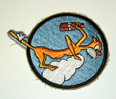 US Navy Fighting Squadron VF-9 HELLCAT Plane Bomb Fighter Patch New NOS ...