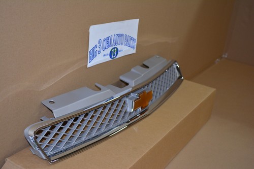 2012-2016 Chevrolet Impala Front Upper Silver GRILLE new OEM 22865902 ...