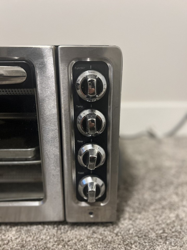 KitchenAid KCO222OB 12" Compact Stainless Steel Black Toaster Oven | eBay