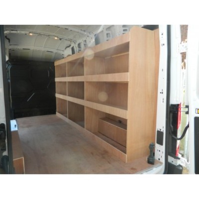 Peugeot Boxer L3 2006 Onwards Van Plywood Racking, Storage, Racks DIY ...