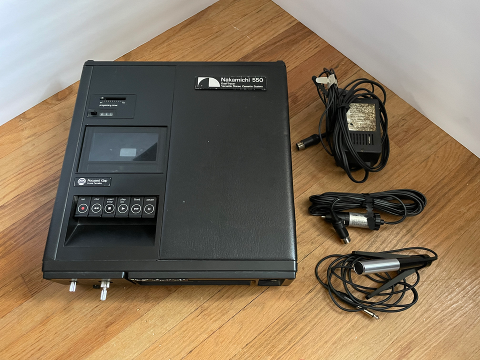 Nakamichi 550 Dual Tracer Versatile Stereo Cassette System | eBay