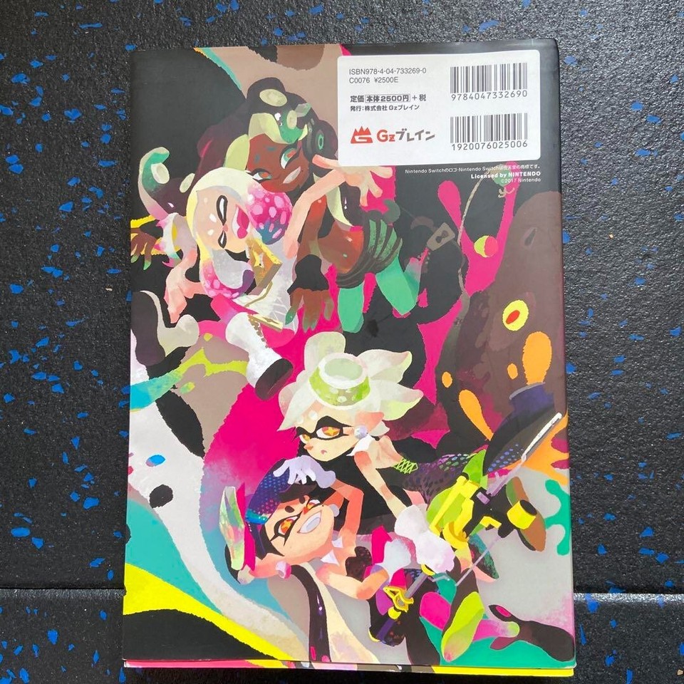 Splatoon 2 Ikasu Art Book Nintendo Switch Game Artwork Japanese | eBay