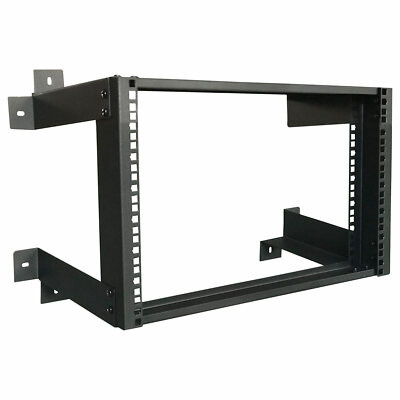 Zip-Rack 8U 19" Open Rack Frame Wall Mount | eBay