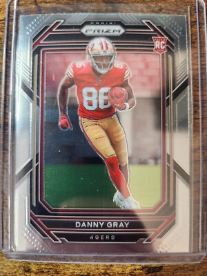 2022 Panini Prizm Danny Gray Rookie RC #335 San Francisco 49ers | eBay