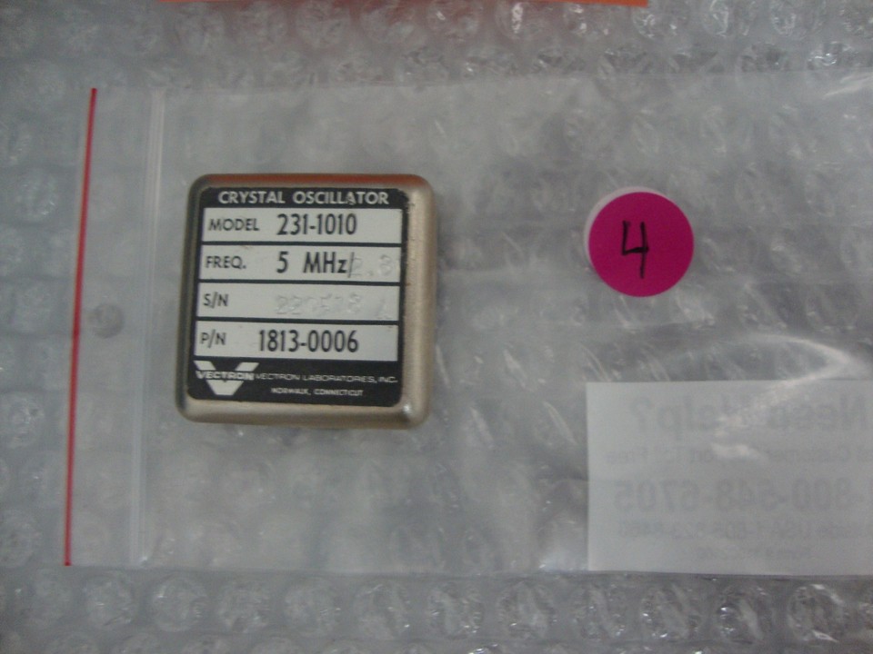 VECTRON 231-1010 CRYSTAL OSCILLATOR FREQ 5MHZ | eBay