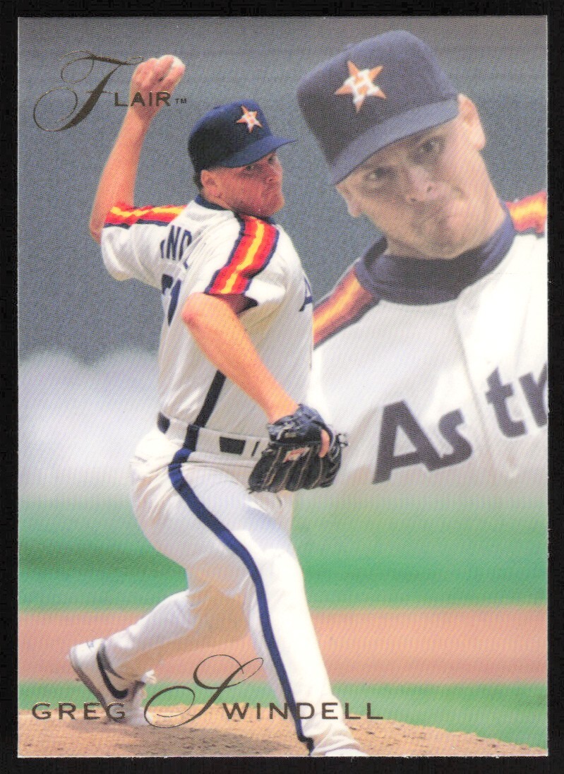 1993 Flair Baseball Card Greg Swindell #67 Houston Astros | eBay