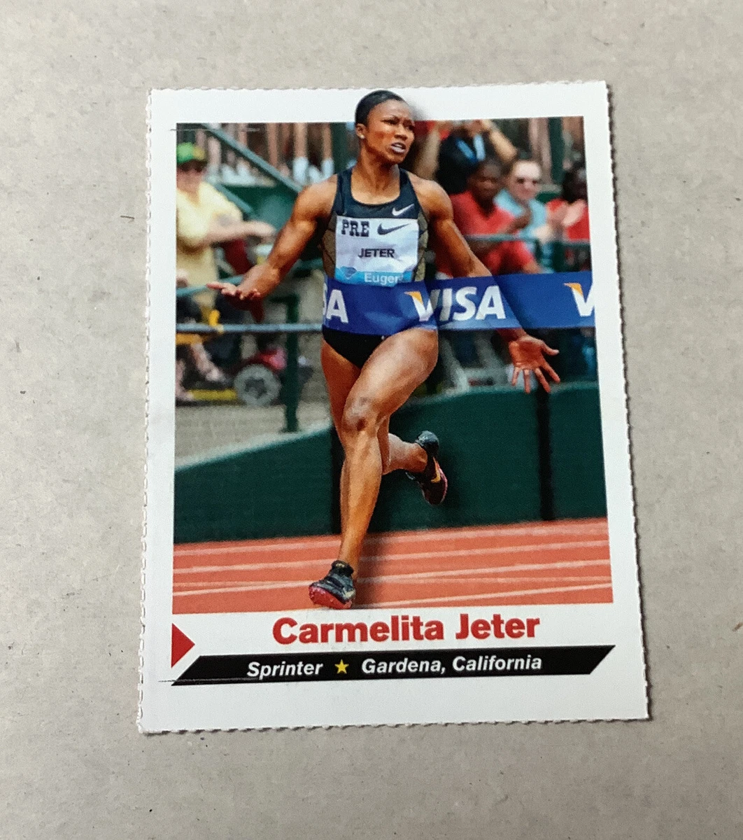 Carmelita Jeter Running