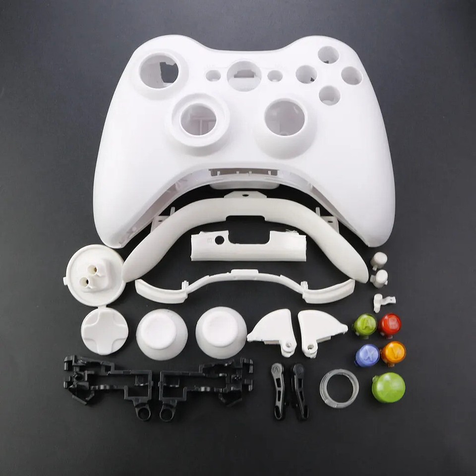 Replacement Full Case Gamepad Housing Shell +Button for Xbox 360 ...