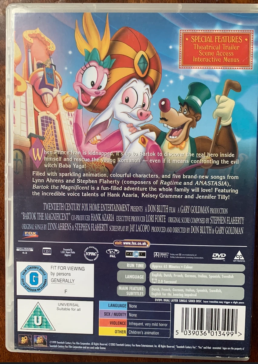 Bartok The Magnificent Dvd