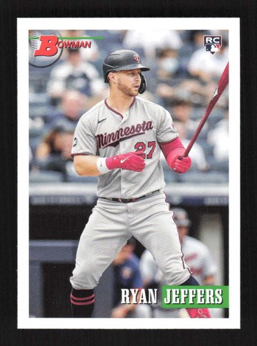 Ryan Jeffers RC 2021 Bowman Heritage Minnesota Twins #12 | eBay
