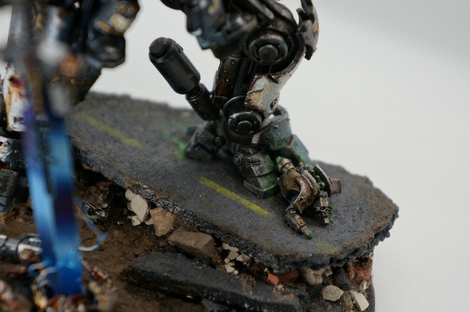 Converted Grey Knights Nemesis Dreadknight Warhammer 40k - Added battle ...