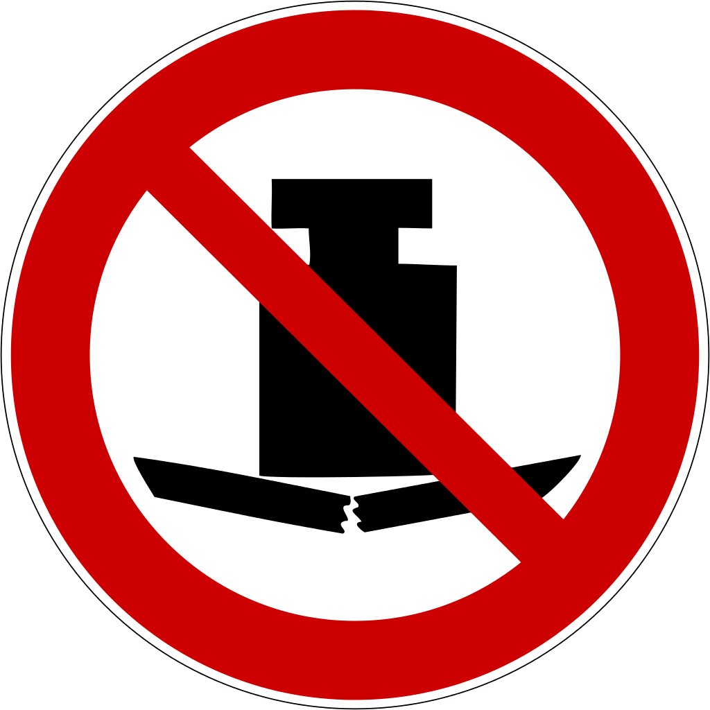 Aufkleber Verbotszeichen Schild Verbot Zeichen DIN 4844-2 ISO 7010 | eBay