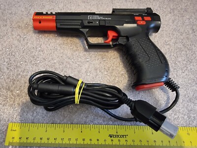 MICROSOFT XBOX ORIGINAL LIGHT GUN PISTOL BLASTER Sharp Shooter GAME ...