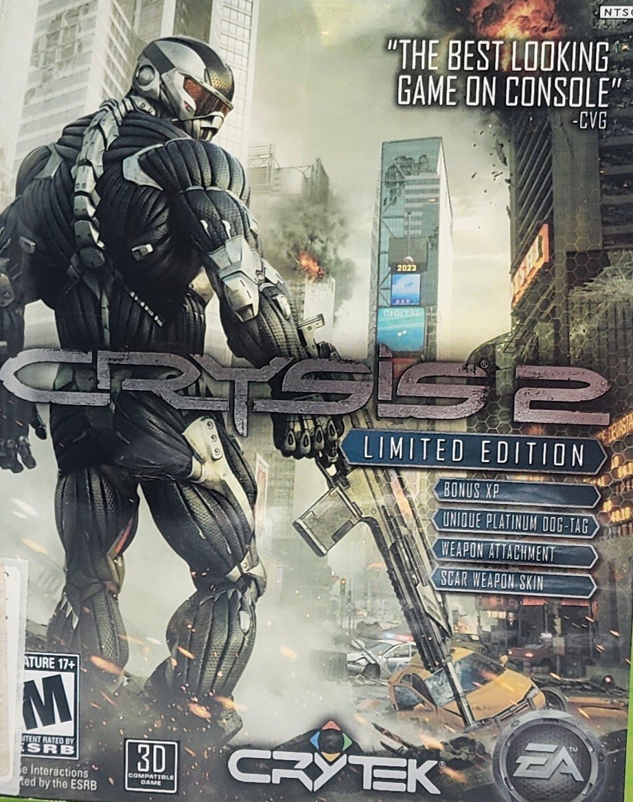 Crysis 2 Cover 3d