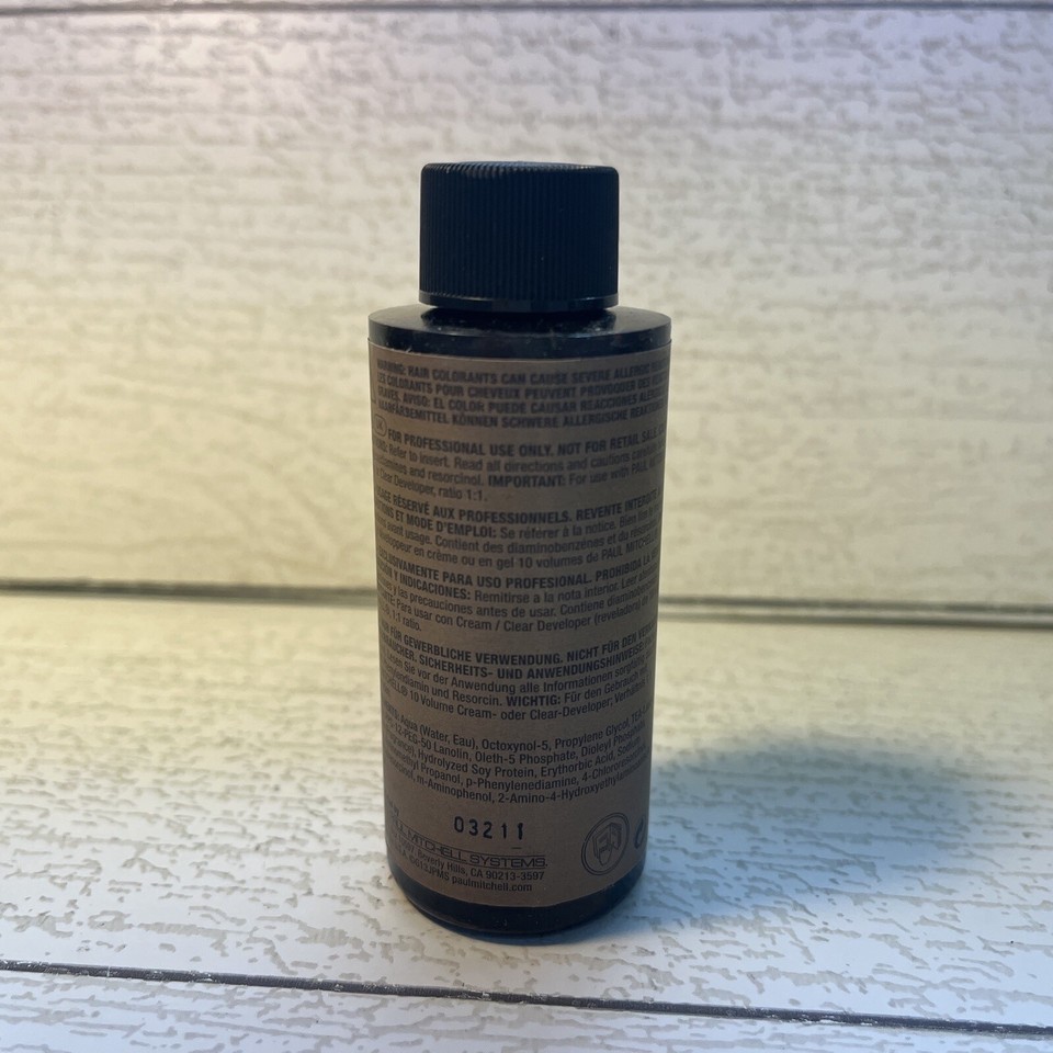 1 Bottle PAUL MITCHELL Flash Back 10 Min Demi Color For Men DARK WARM ...