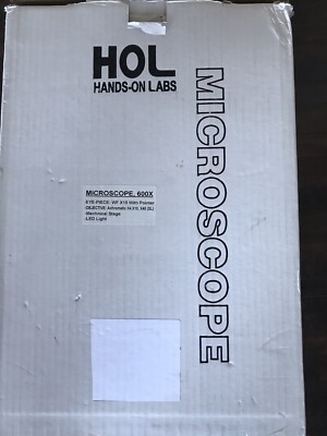 HOL (Hands On Lab) Microscope 600x. Brand New | eBay