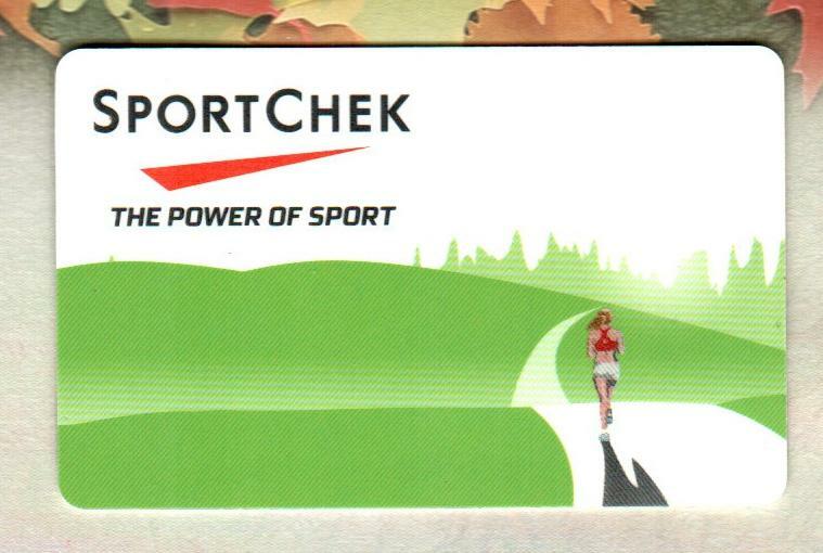 SPORTCHEK ( Canada ) Jogging 2008 Gift Card ( $0 ) | eBay
