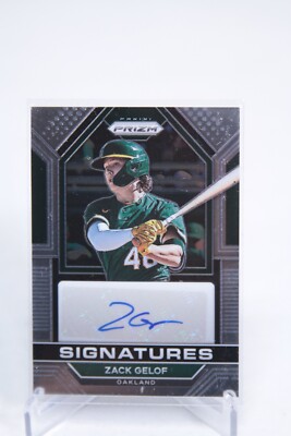 2023 Panini Prizm Zack Gelof Signatures SIG-ZG | eBay