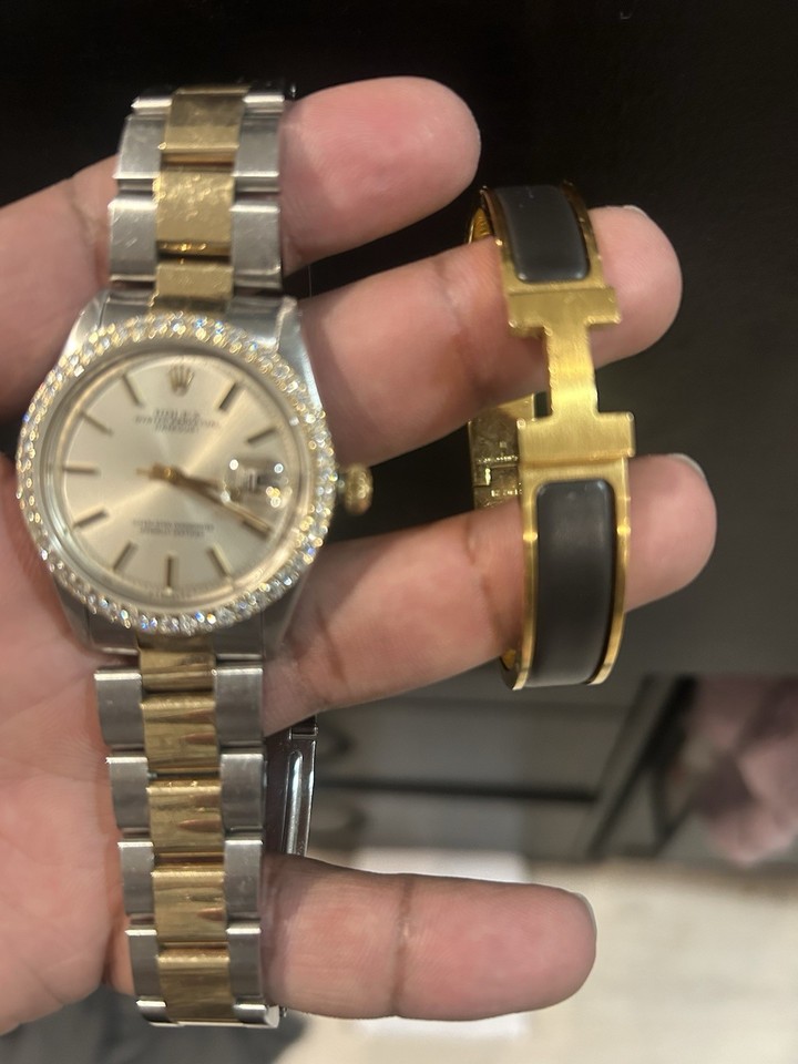 Rolex Datejust Ref: 16013 36mm Two Tone S. Steel / 18K Gold Jubilee ...