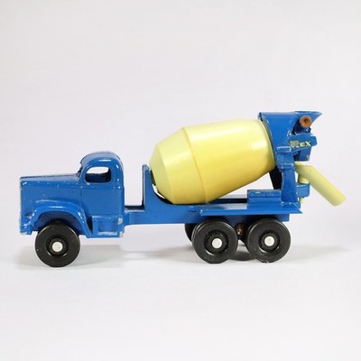 ERTL REX Diecast Toy Cement Truck – Blue Original Paint, Vintage 1950s ...