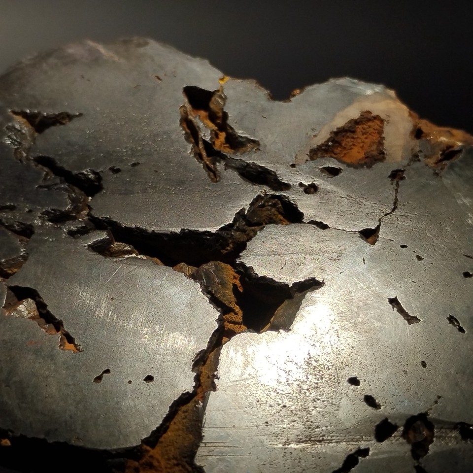 Hematite After Stromatolite Fossil w/ Lace Agate Limonite 11.5 oz 5"x 3.5"x .625 | eBay