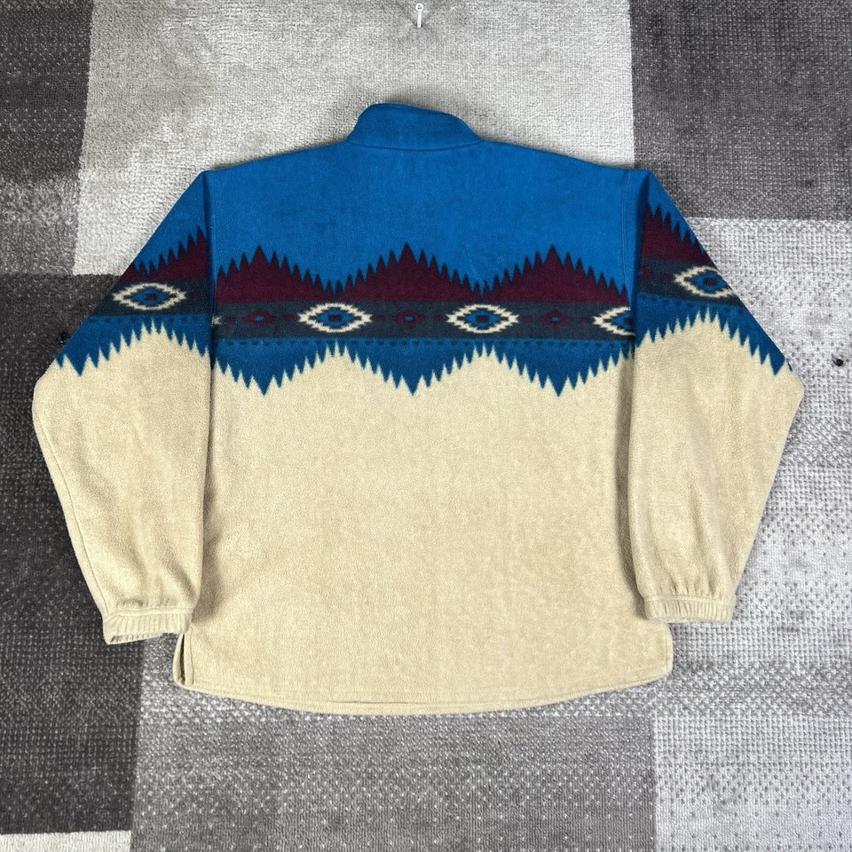 Vintage Wrangler Aztec Fleece Sweater Women’s Size 2XL Colorful | eBay