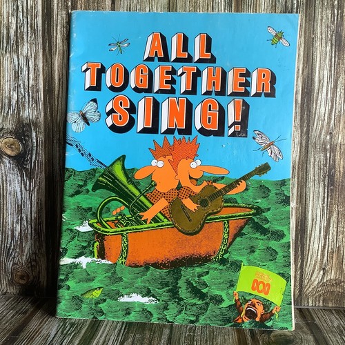 ALL TOGETHER SING SING! ABC TV AUSTRALIAN SHEET MUSIC BOOK VINTAGE ...