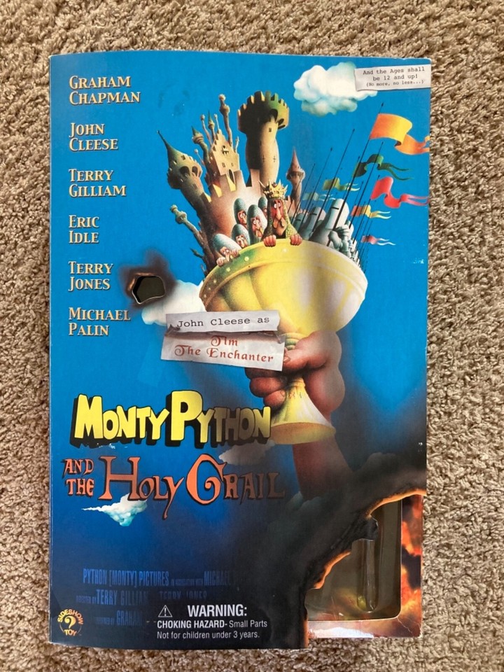 Sideshow Toys Tim the Enchanter 12" figure Monty Python and the Holy ...