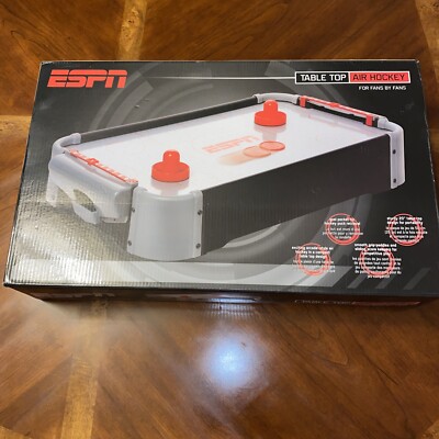 ESPN Table Top Air Hockey Table New In Box Fast Ship! | eBay