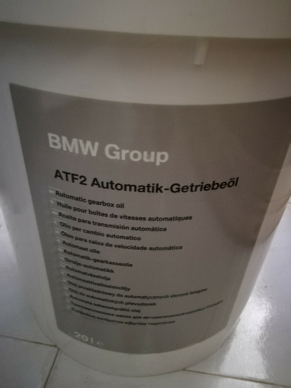 83220142516 Olio cambio automatico ATF 2 20L -ORIGINALE- BMW (modelli ...