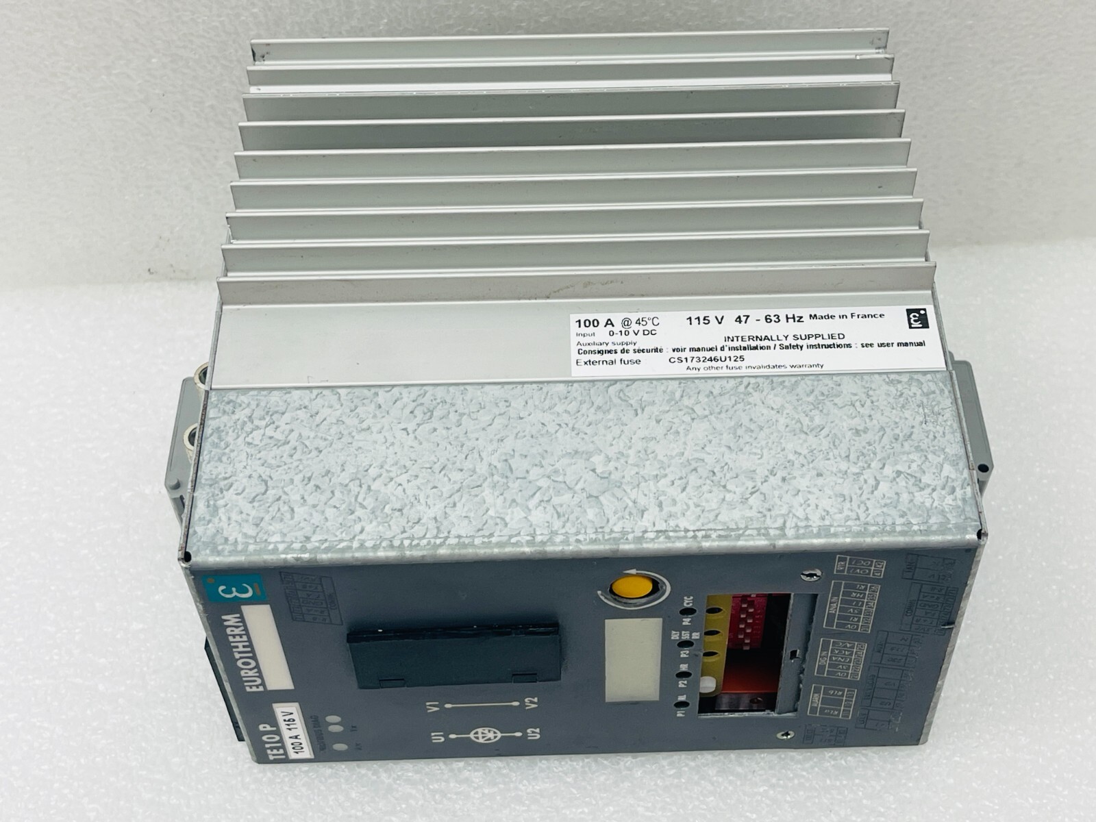 Eurotherm TE10P Series Single Phase Thyristor Stack Power Unit 380vac ...