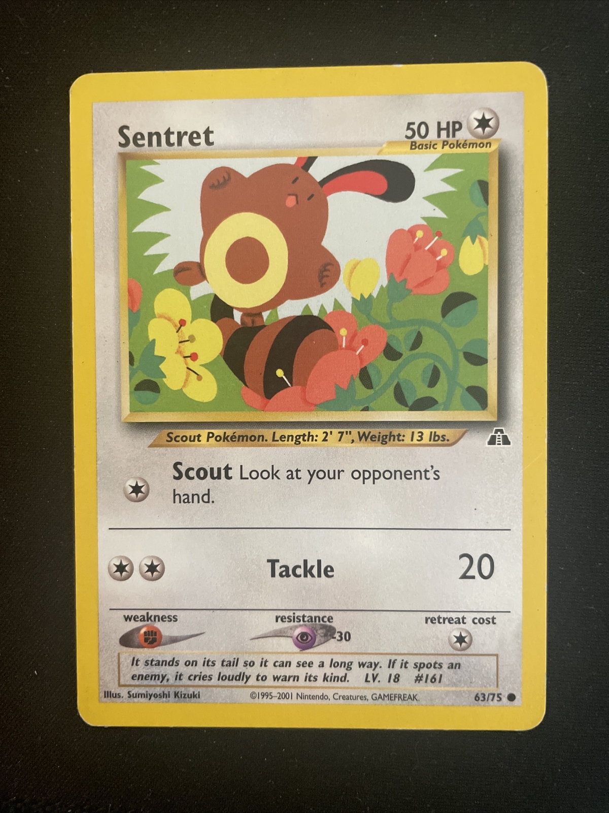 Sentret 63/75 - Pokemon - Neo Discovery - NM - .99 Combined Shipping | eBay